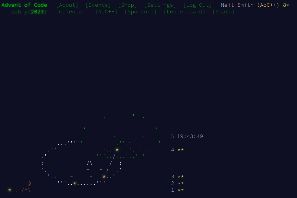 Advent of Code 2023 day 04